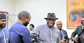 Goodluck Jonathan leads the AU election observer mission in Uganda ...